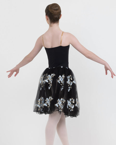 Studio 7, Floral Romance, BLACK, Childs, CHRT02 – Dance & Play